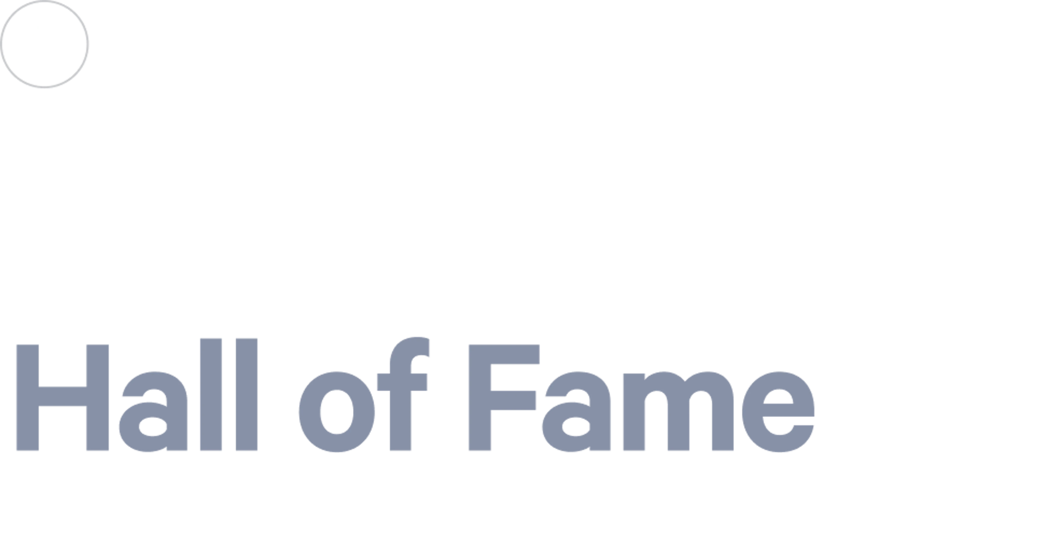 Security Hall of Fame